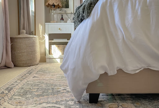 The Best Machine Washable Rug Size For a Full Bed – Tumble