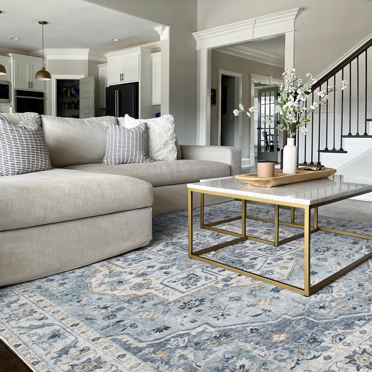 Blue Rugs & Green Rugs | Tumble