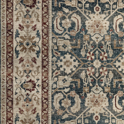 Genevieve - Forest/Multi - Washable Rug– Tumble