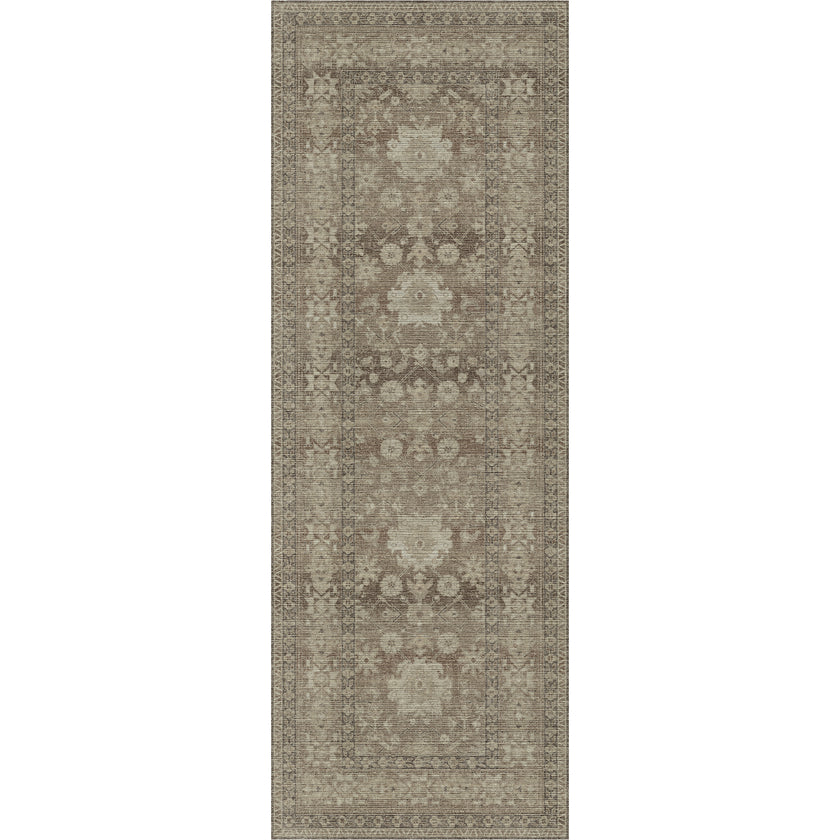 Athena - Brown/Natural - Washable Rug– Tumble