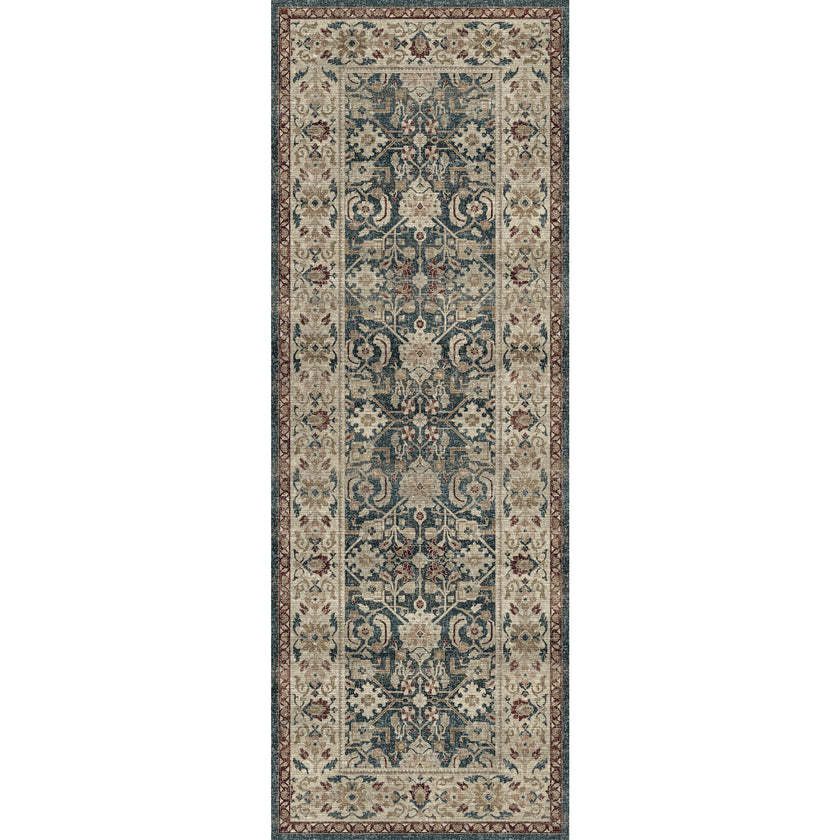Genevieve - Forest/Multi - Washable Rug– Tumble