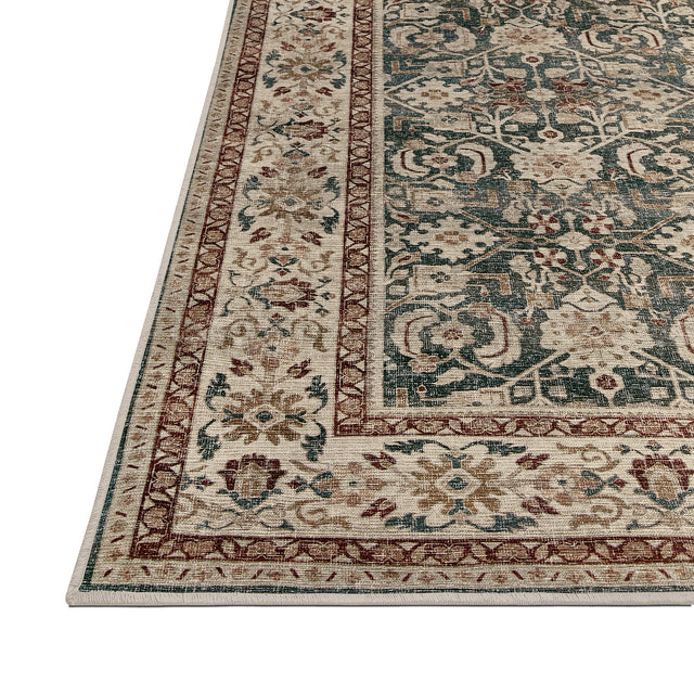 Genevieve - Forest/Multi - Washable Rug– Tumble