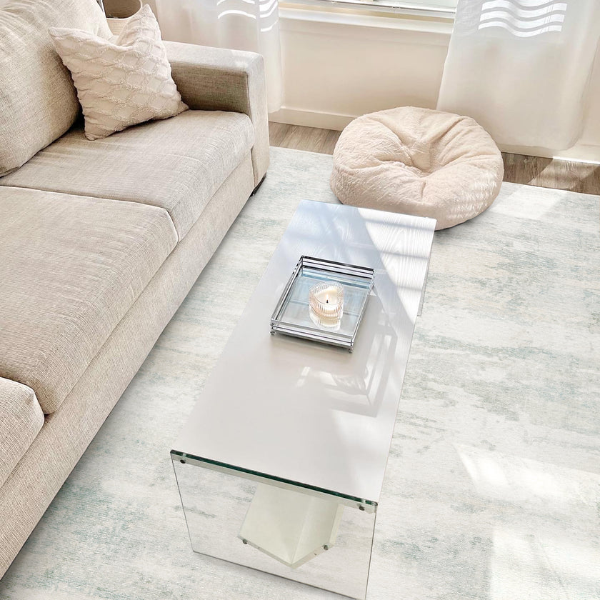 Penelope Ivory/Sage - Washable Rug– Tumble