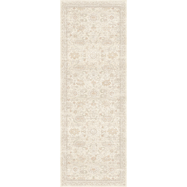 Sophia - Ivory/Beige - Washable Rug– Tumble