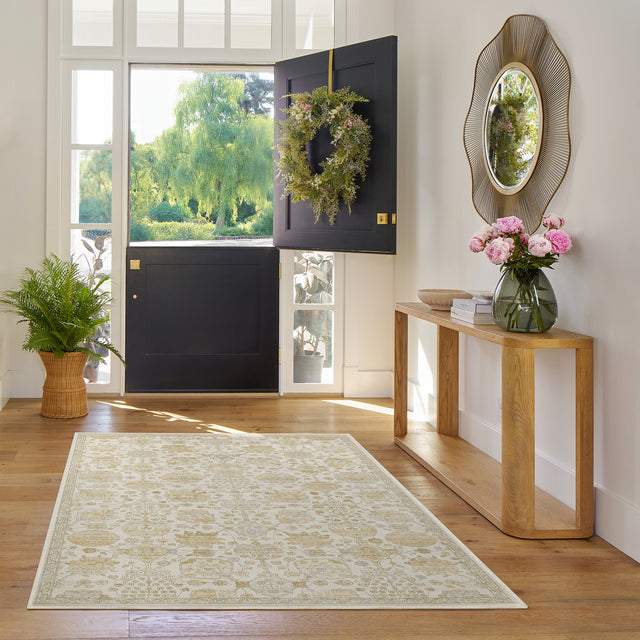 Sylvie Ivory/Multi - Washable Rug– Tumble