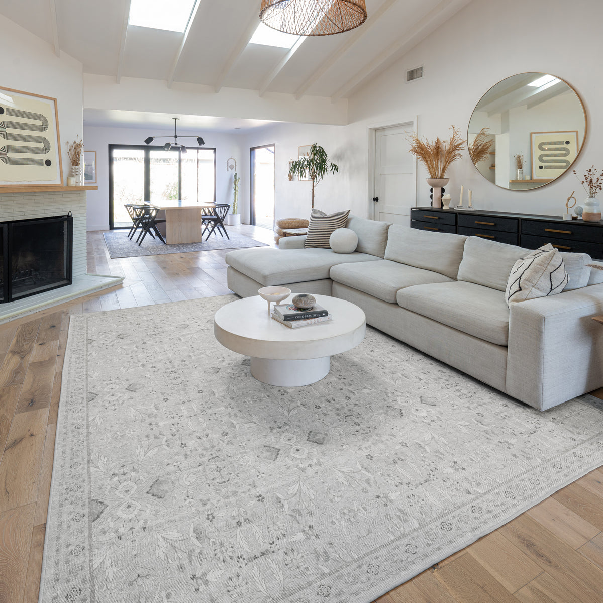 Olivia - Ivory/Neutral - Washable Rug – Tumble